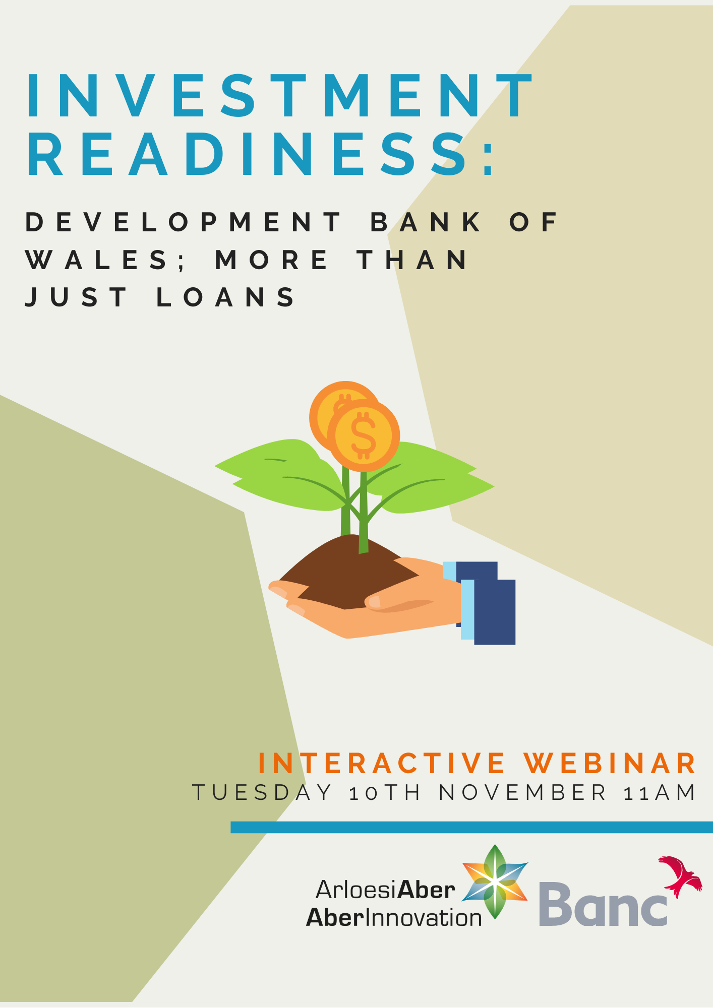 Reserve a seat for our webinar: Investment Readiness with Banc